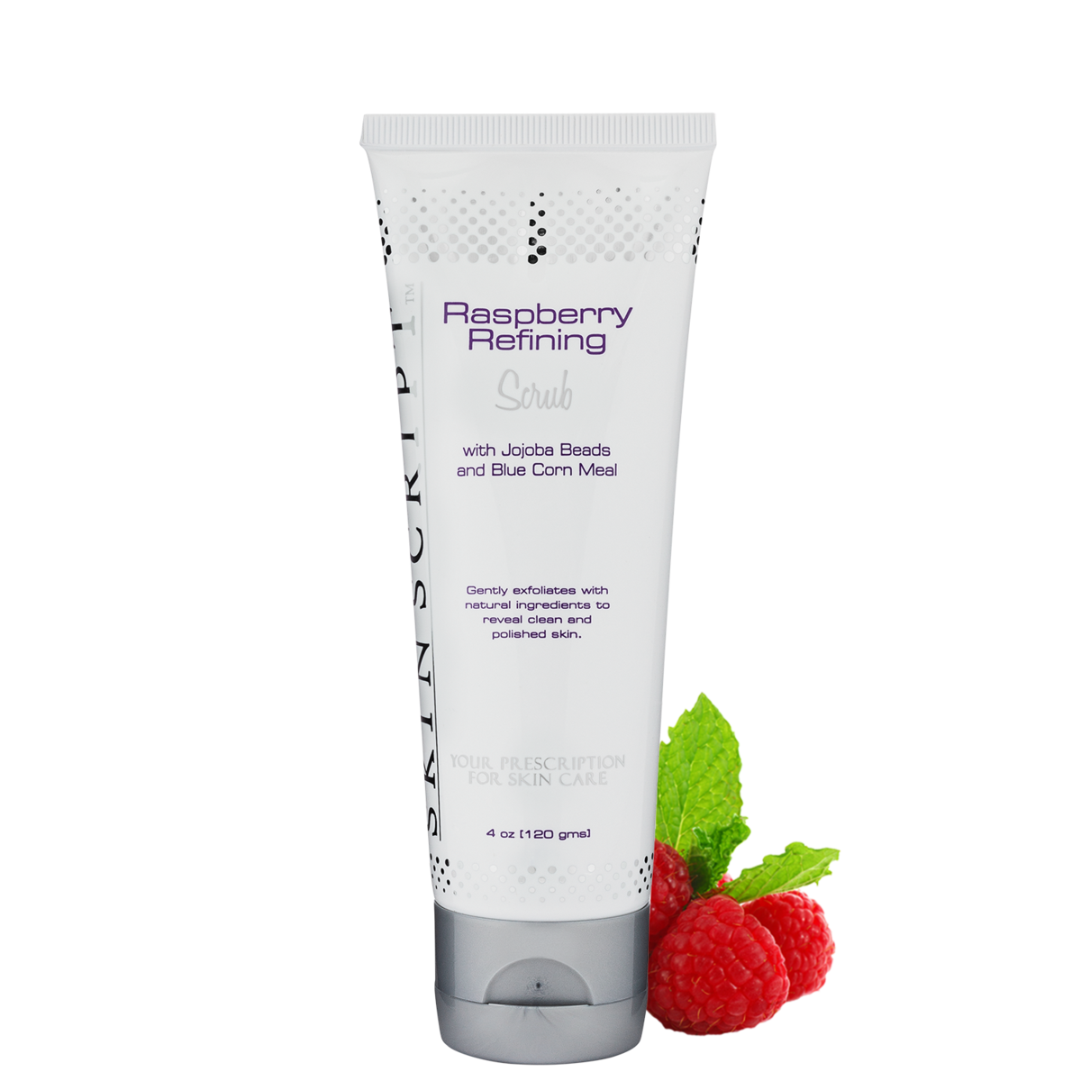 Skin Script Raspberry Refining Scrub – Eucalyptus Skin Care